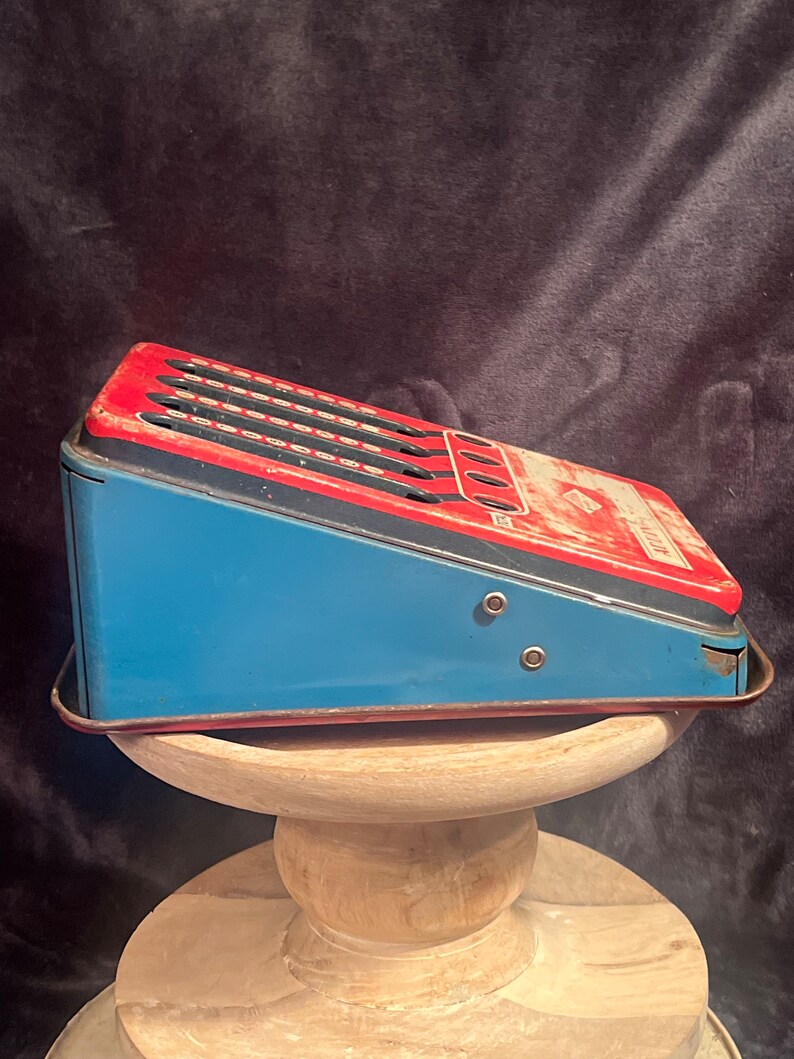 Vintage 1940s Wolverine Supply Adding Machine; Tin Toy Adding Machine ...