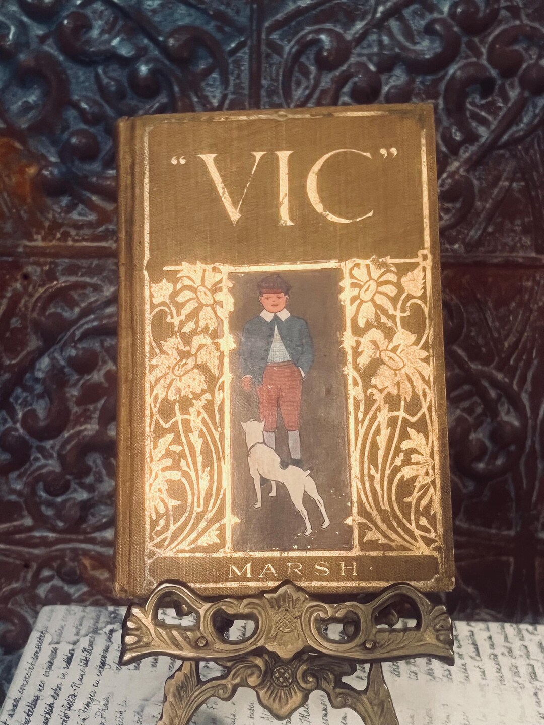 Antique Book Titled ‘vic’- a Fictional Autobiography From the ...