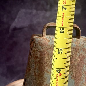 Gorgeous Antique Rustic Authentic Cow Bell; Primitive Bull Bell; Loud ...