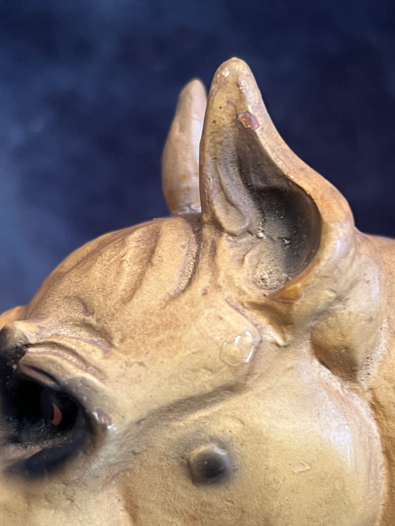 Very Rare Vintage Jan Allen Great Dane Sculpture; Very Realistic Great ...