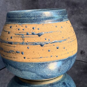 Unique Dilker Pottery Stoneware Round Bowl Style Vase; - Etsy