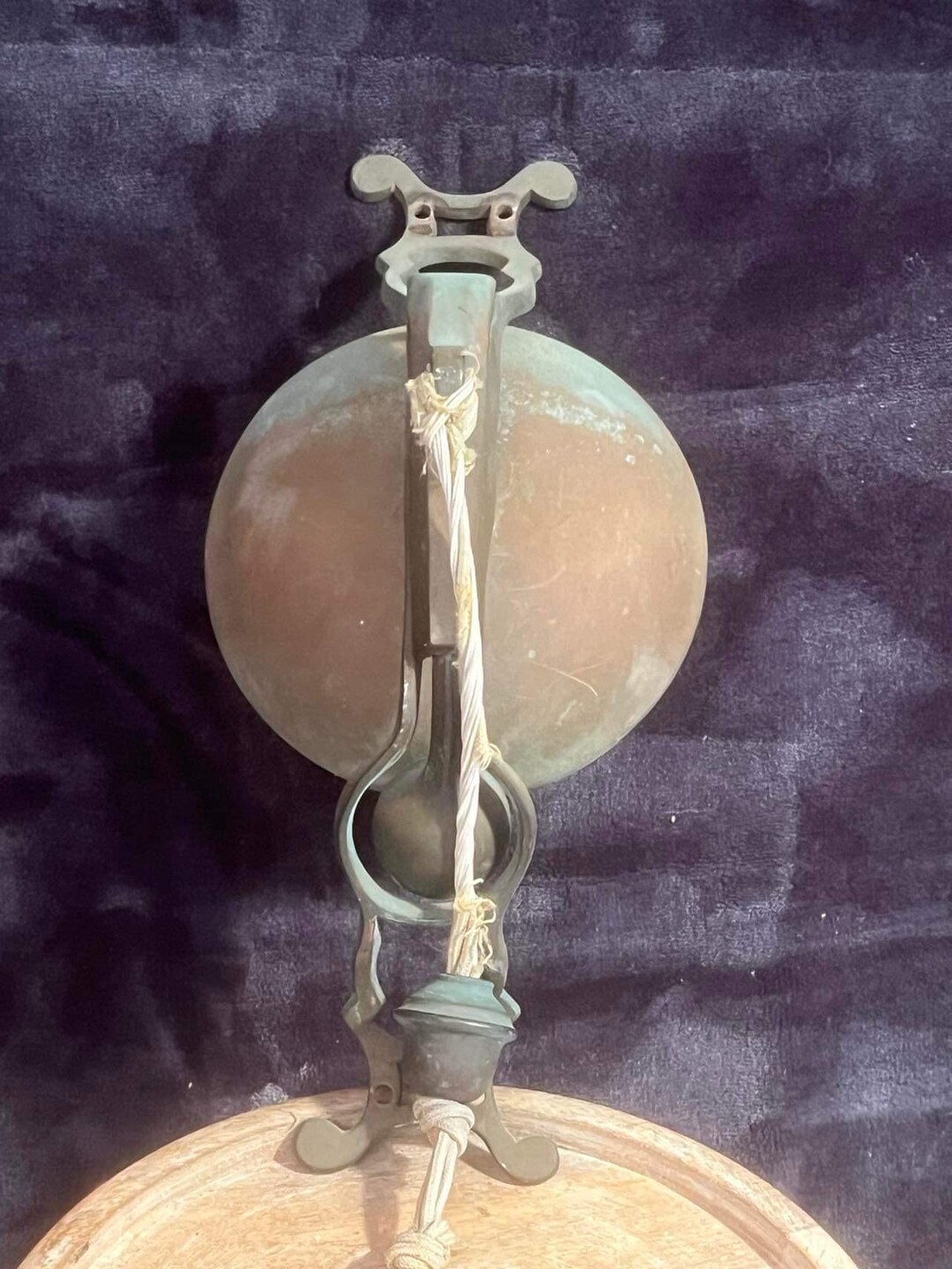 Antique Brass Trolley Bell/tram Bell/door Knocker; Wall Mounted Door ...