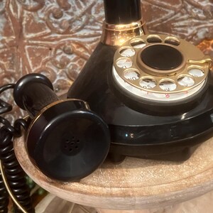 Vintage Retro 1973 Rotary Candlestick Telephone; Victorian Telephone ...