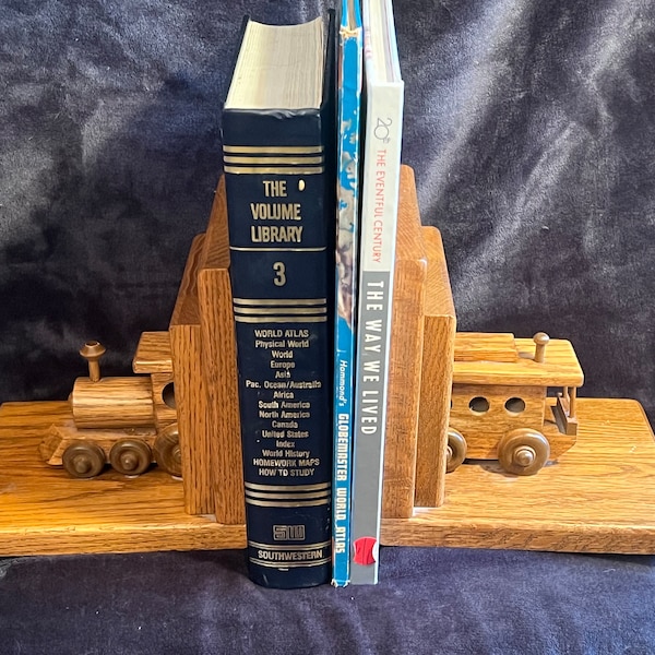 Train Bookends - Etsy