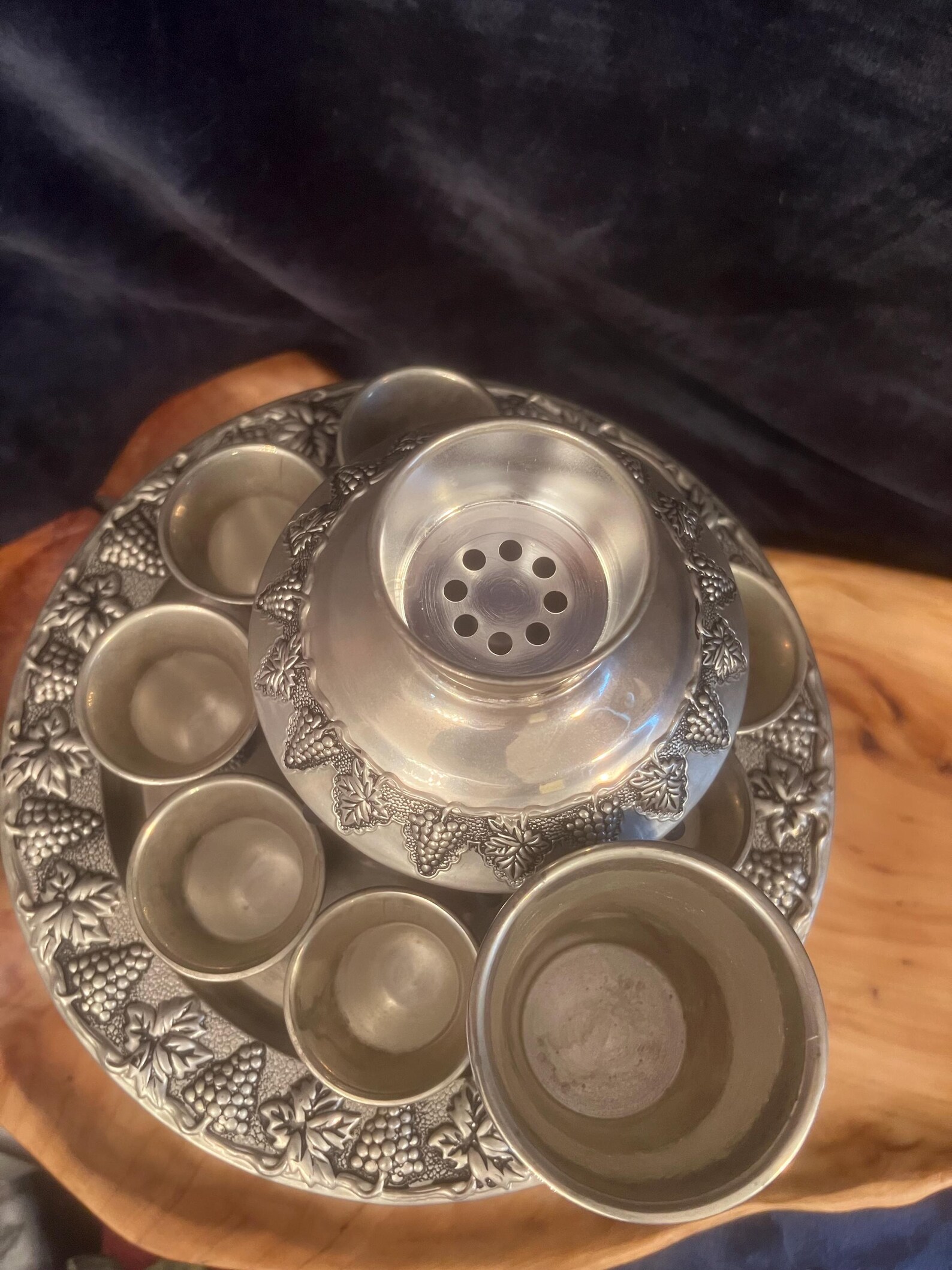 Vintage Karshi Originals Kiddush Wine Fountain; Shabbat Wine Fountain ...