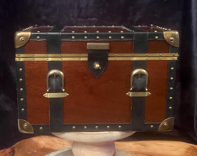 Vintage 1998 Bombay Company Trunk Style Jewelry Box; Bombay Company ...