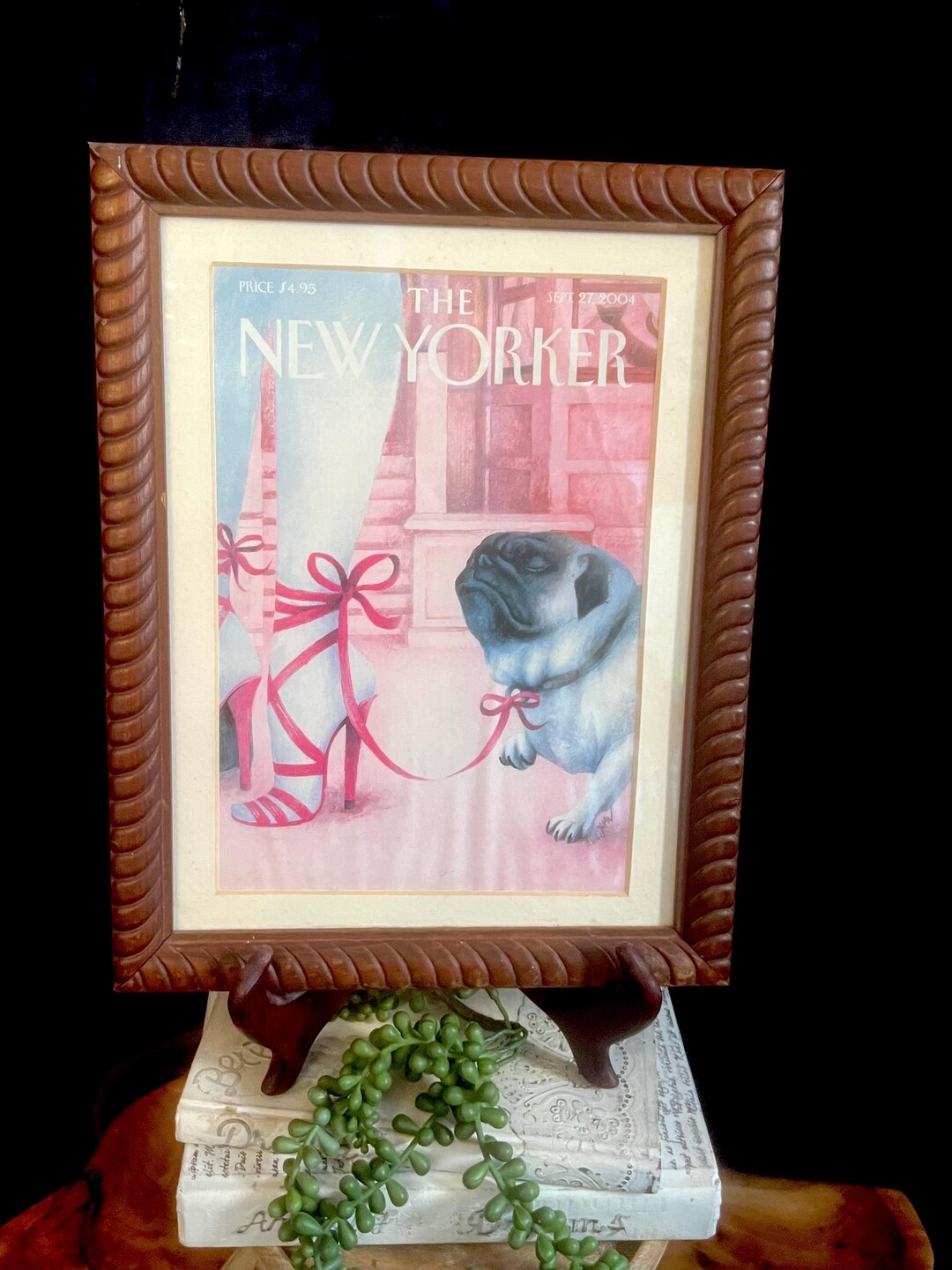 Framed New Yorker Cover From September 27, 2004 by Ana Juan - Etsy