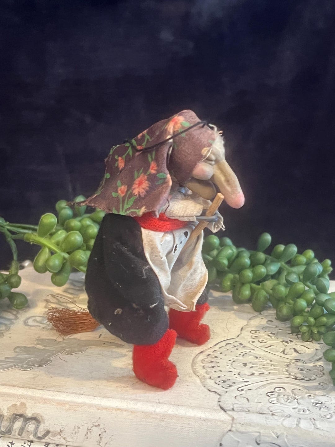 Vintage Hanging Norwegian/scandinavian/german Good Luck Kitchen Witch ...