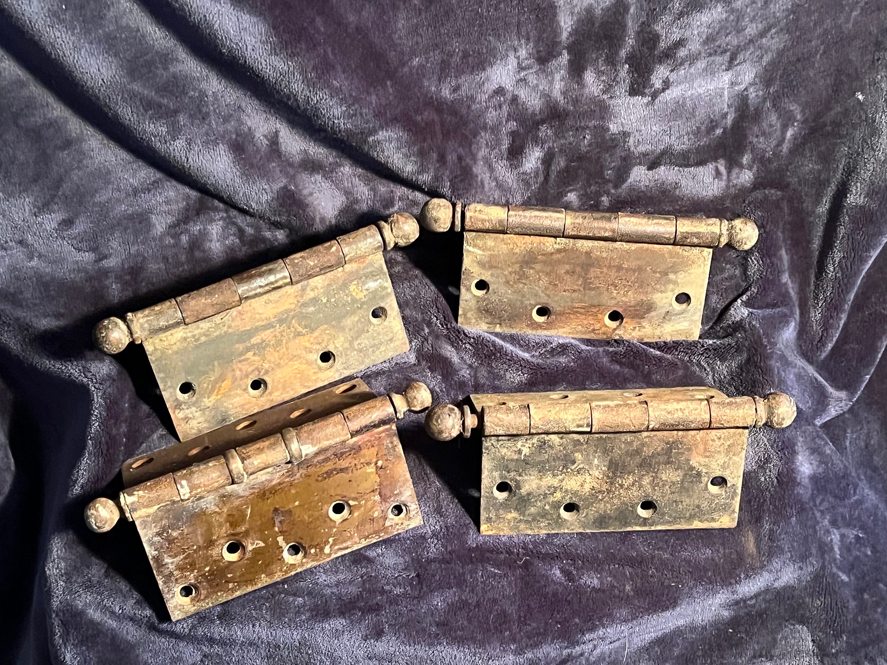 Antique Door Hinges Barn Door Hinges Aged, Rusty Hinges Made in the USA ...