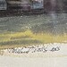 Vintage Rare Millard Wells Signed Watercolor; 9.5” by 12” Framed ...