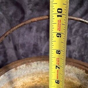 Vintage 3 Footed Cast Iron Cauldron; Cast Iron Bean Pot With Pouring ...