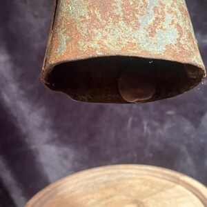 Gorgeous Antique Rustic Authentic Cow Bell; Primitive Bull Bell; Loud ...