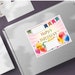 Care Package Birthday, Birthday Box Sticker, Address Labels, Shipping ...