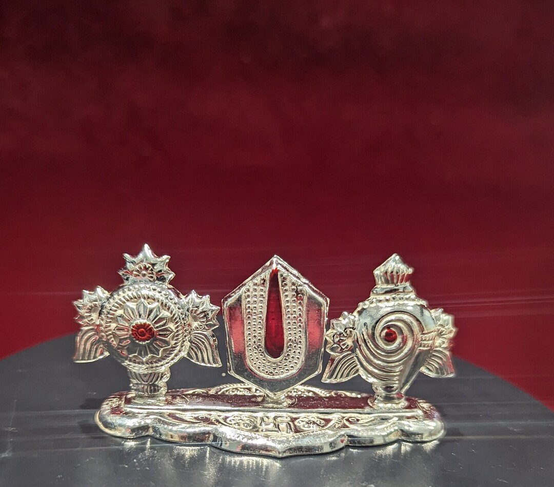 Pure Silver Gift,pure Silver Shanku Charkra Namalu Agarbathi Stand ...
