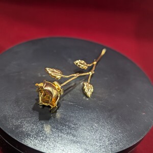Pure Silver Gift ,pure Silver Rose Flower With Stem and Leaves,return ...