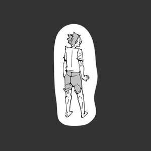 Hinata Shoyo Shock Manga Panel Sticker Haikyuu - Etsy
