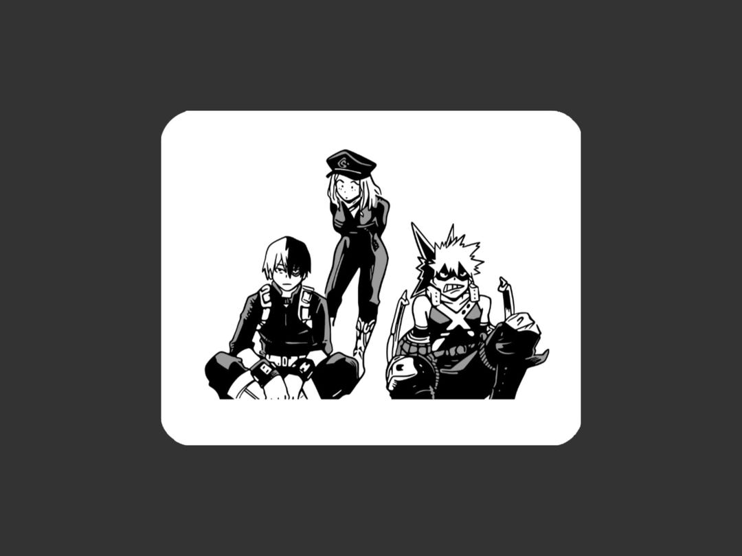 Todoroki Shoto Bakugou Katsuki Utsushimi Camie Hero Costume Manga ...