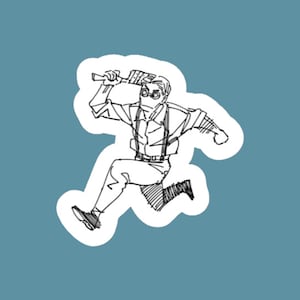 Nanami Kento Doodle Sticker Jujutsu Kaisen - Etsy