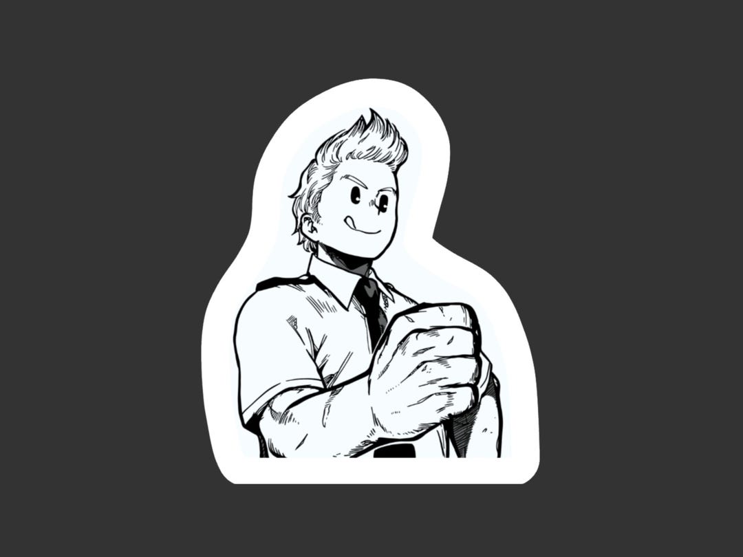 Mirio Togata Sticker My Hero Academia Manga Panel Anime Sticker Hero ...
