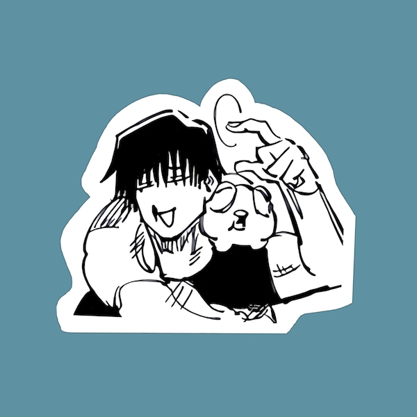 Toji Fushiguro Stickers - Etsy