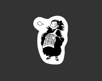 Gojo X Geto Sticker Jujutsu Kaisen Holographic Glitter Waterproof Anime ...