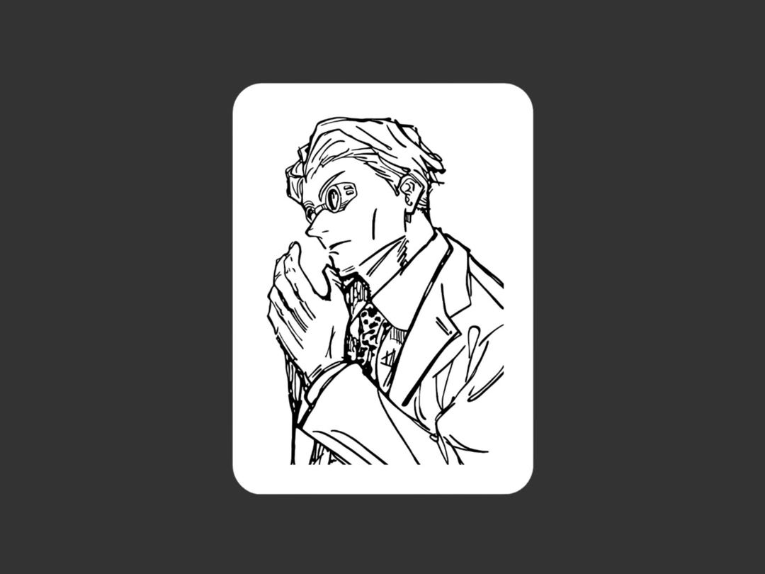 Nanami Kento Sticker Jujutsu Kaisen Manga Panel Anime Art Nanami ...