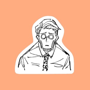 Nanami Kento Sad Manga Panel Sticker Jujutsu Kaisen - Etsy