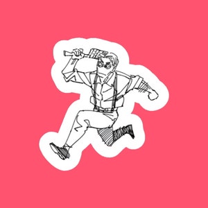 Nanami Kento Doodle Sticker Jujutsu Kaisen - Etsy
