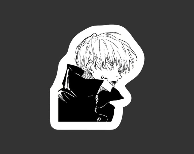 Inumaki Toge Manga Panel Sticker Jujutsu Kaisen - Etsy