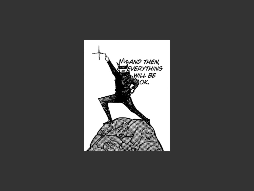 Gojo Satoru Square everything Will Be Okay Manga Panel Sticker Jujutsu ...
