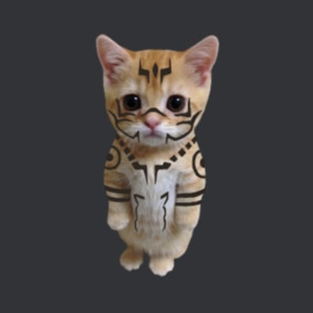 Ryomen Sukuna Cat Discord Sticker jujutsu Kaisen - Etsy