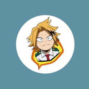 Adorable Kaminari Denki Smiling :3 Sticker My Hero Academia - Etsy
