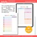 Kids School Planner 2024-2025 Student Planner Digital PDF School ...