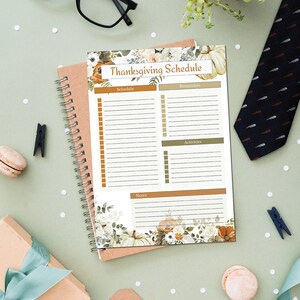 Thanksgiving Planner Printable, Holiday Planner, Thanksgiving Binder ...