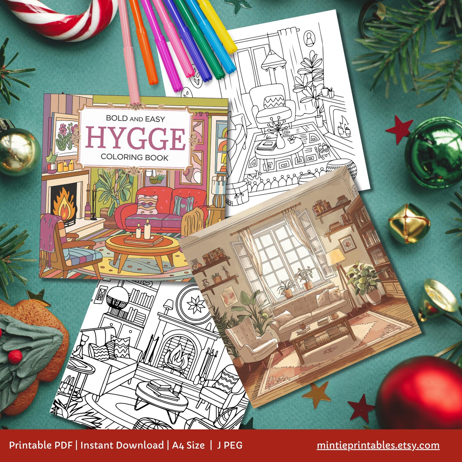 Hygge Place Bold and Easy Designs for Relaxation With Cozy Little ...