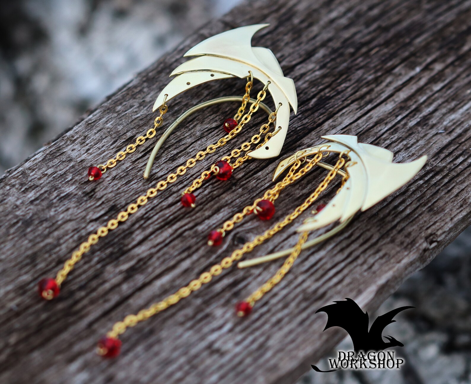 Elven Ear Cuffs Armor Elf Cosplay Handmade Jewelry - Etsy