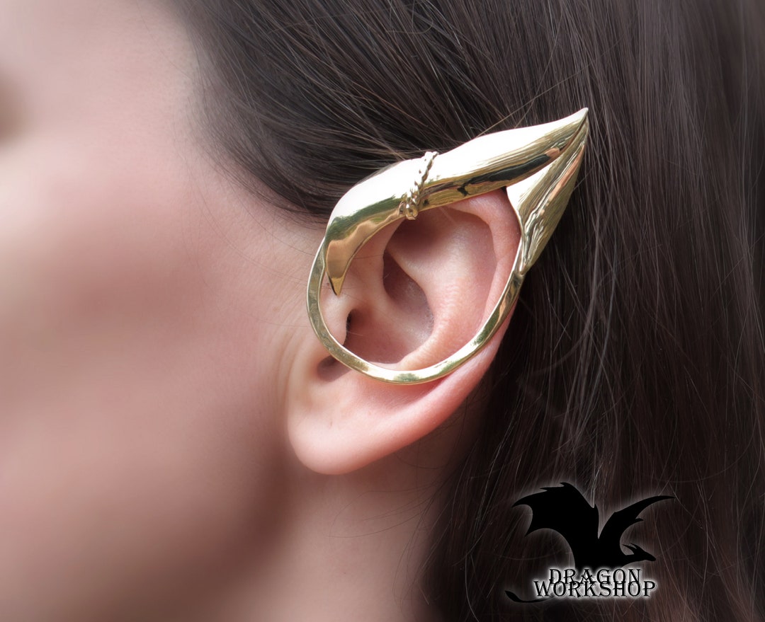 Handmade Sharp Elven Ear Cuffs: Cosplay Elf Jewelry - Etsy