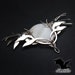Elven Brooch Jewelry Cosplay Brooch on Magnets Handmade Elf Pearl - Etsy