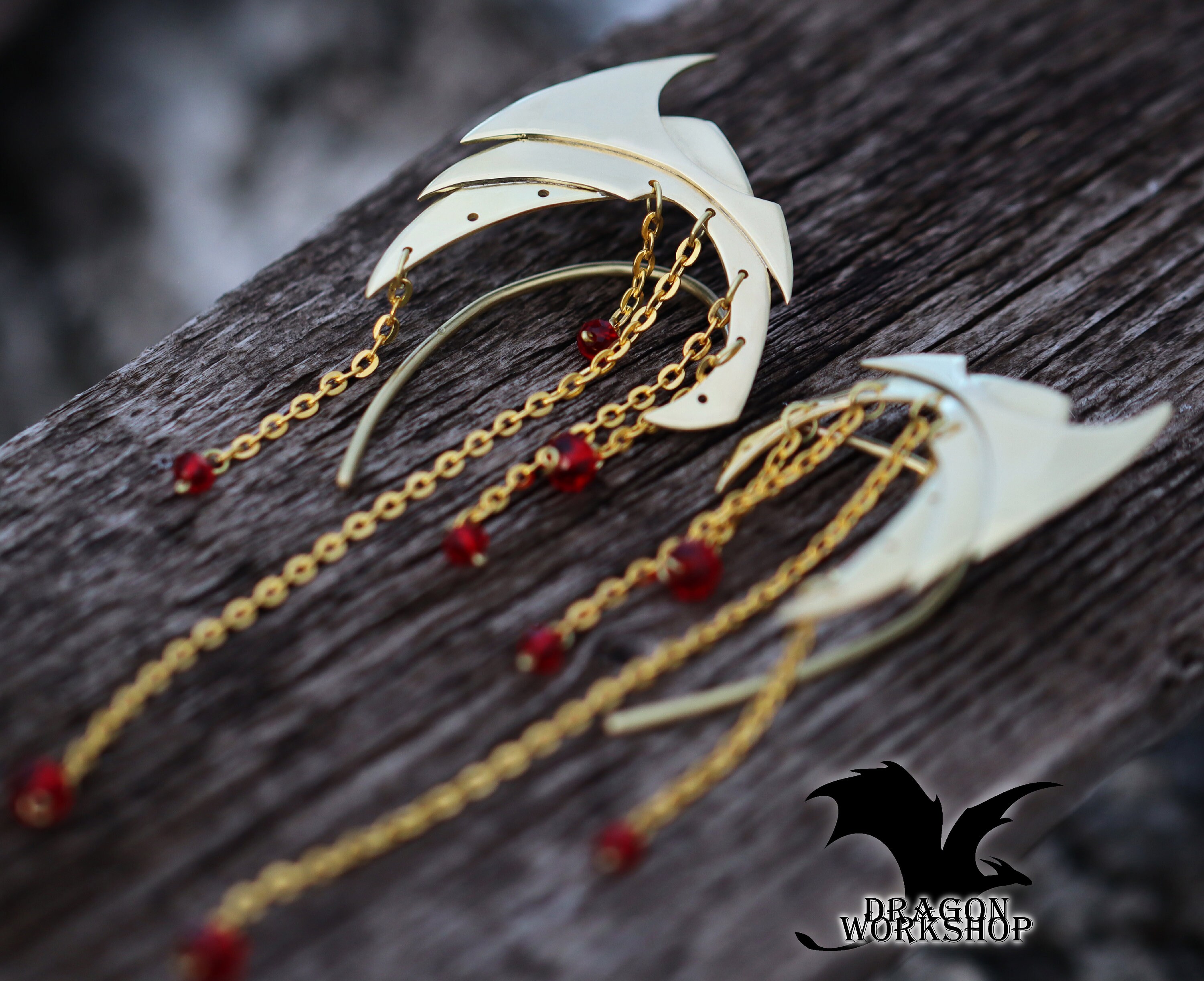Elven Ear Cuffs Armor Elf Cosplay Handmade Jewelry - Etsy
