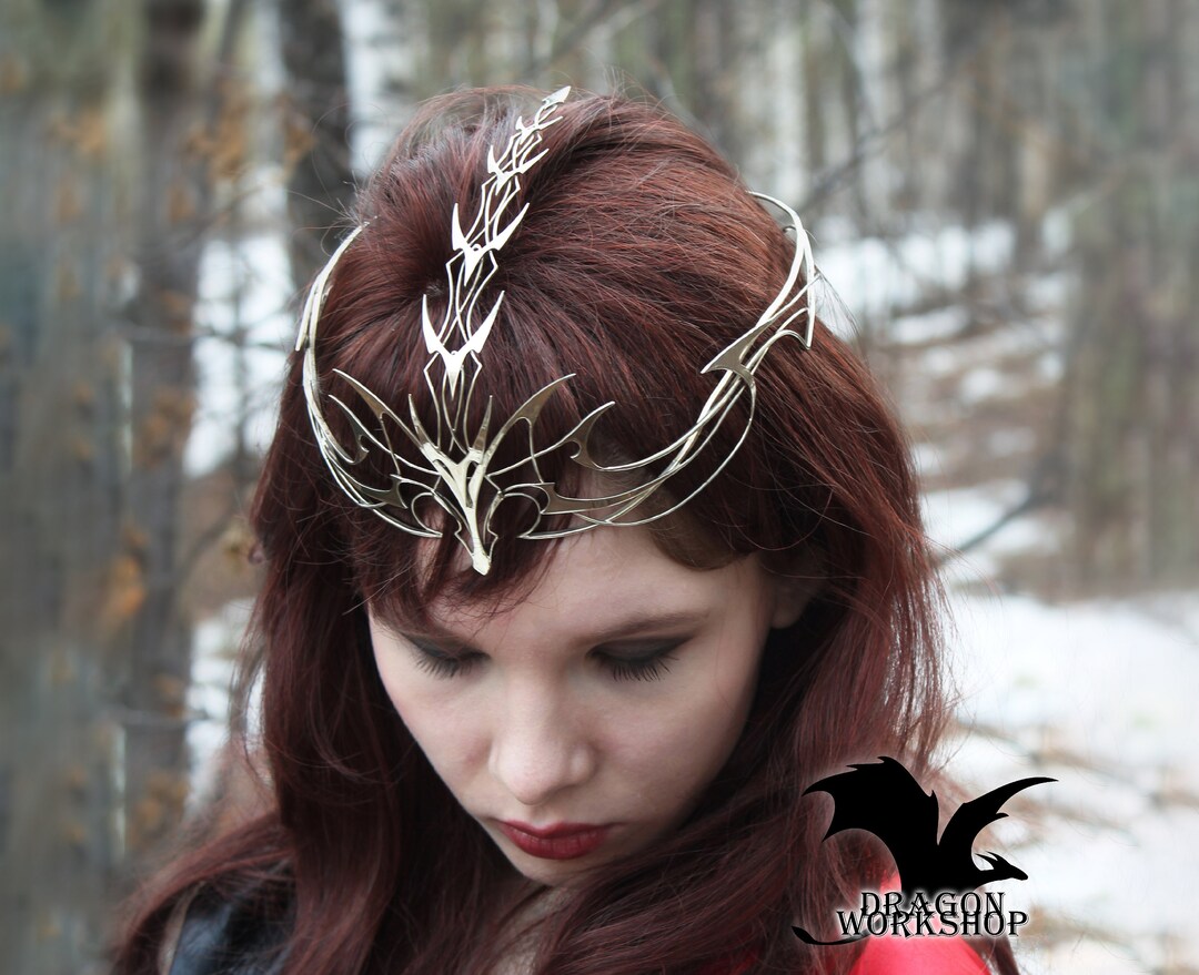 Crown Elf Dragon Jewelry | Tiara | Jewelry Art | Flying Dragon ...