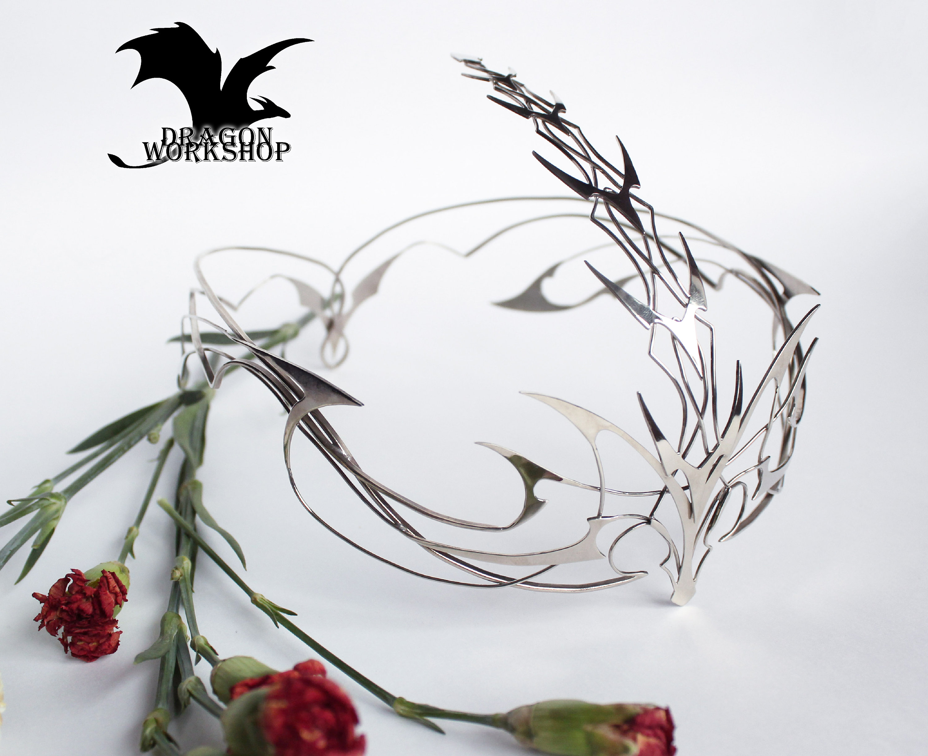 Crown Elf Dragon Jewelry Tiara Jewelry Art Flying Dragon Constellation ...