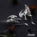 Dragon Ear Cuff | Harpy Earrings | Handmade Jewelry | Big Jewelry - Etsy