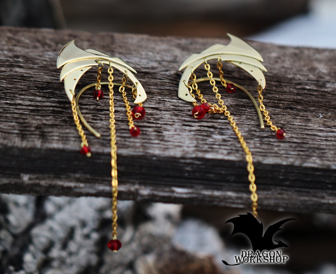 Elven Ear Cuffs Armor Elf Cosplay Handmade Jewelry - Etsy