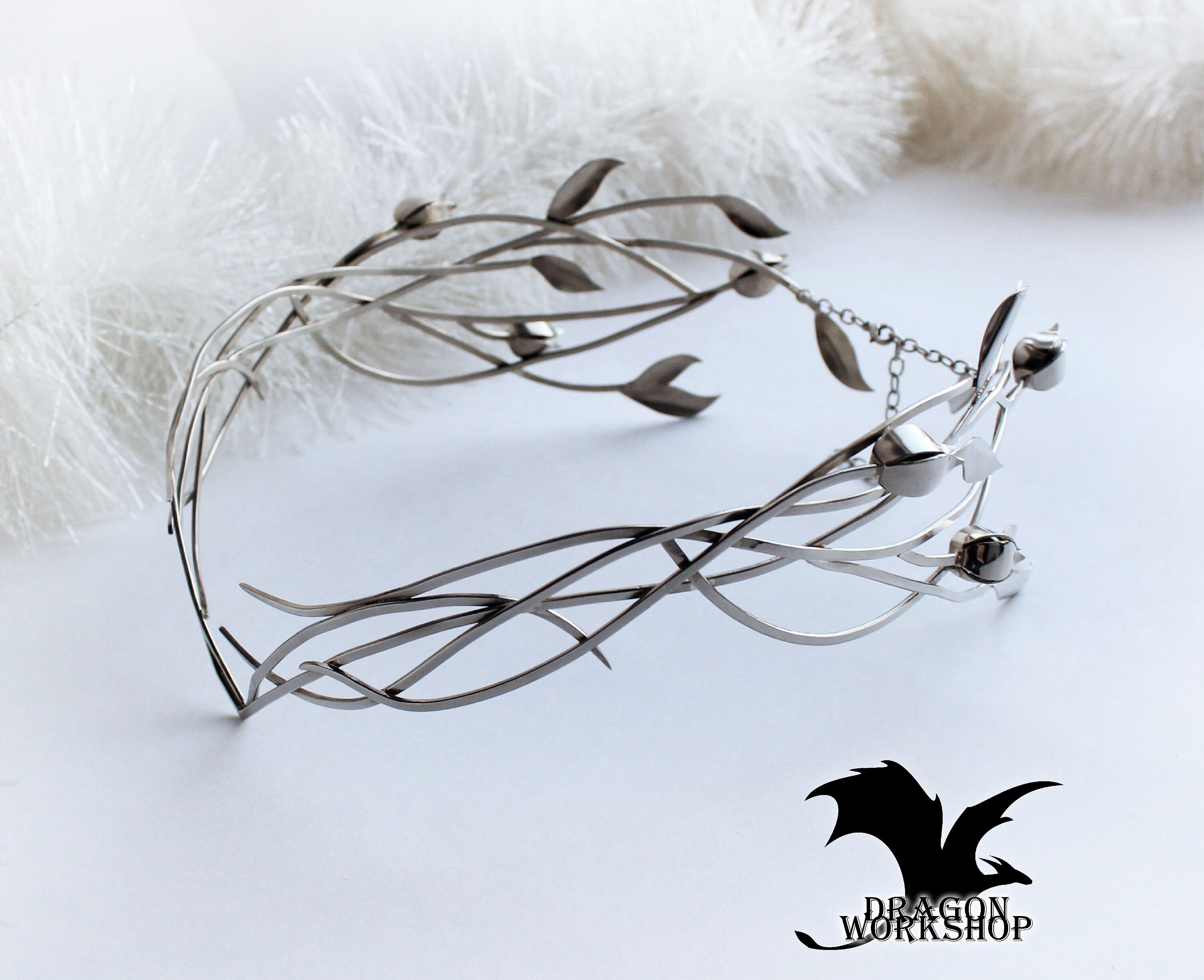 Elven Tiara | Wedding Tiara | Cosplay Jewelry | Elf Diadem | Circlet ...