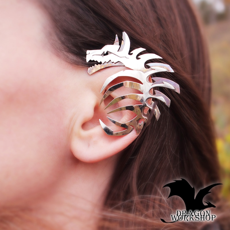 Gothic Ear Cuff - Etsy