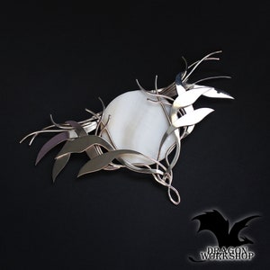 Elven Brooch | Jewelry Cosplay | Brooch on Magnets | Handmade | Elf ...