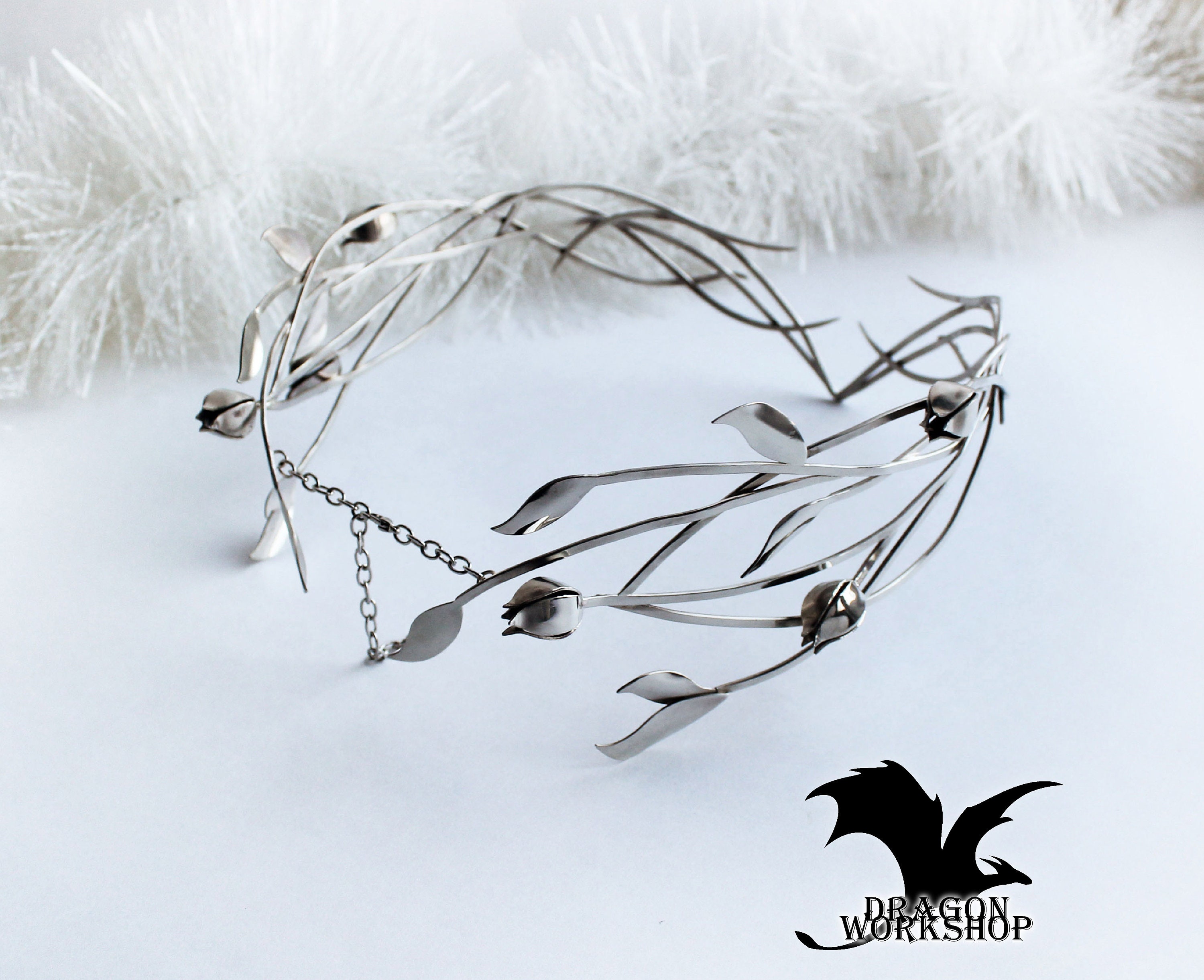 Elven Tiara | Wedding Tiara | Cosplay Jewelry | Elf Diadem | Circlet ...