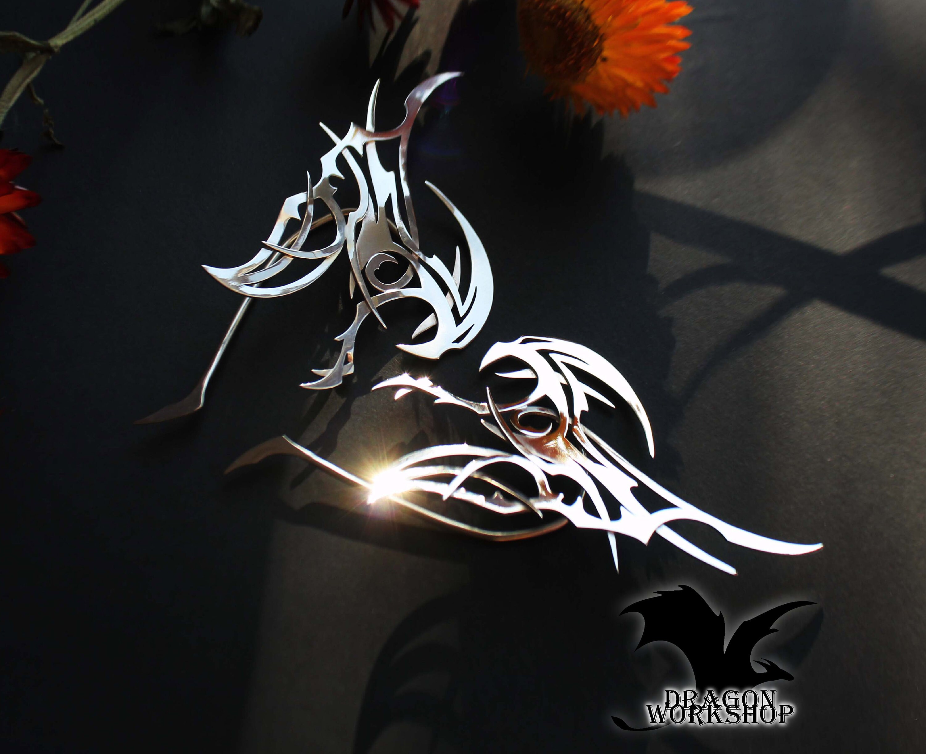 Dragon Ear Cuff | Harpy Earrings | Handmade Jewelry | Big Jewelry - Etsy