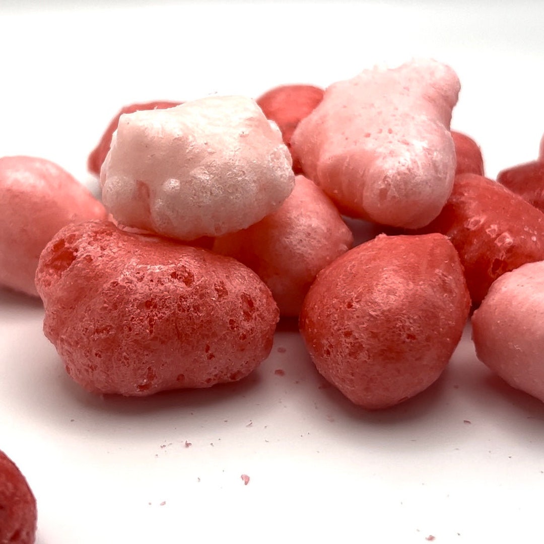 Freeze Dried Astro Puffs Pink and Redsfreeze Dried Dry Candy - Etsy