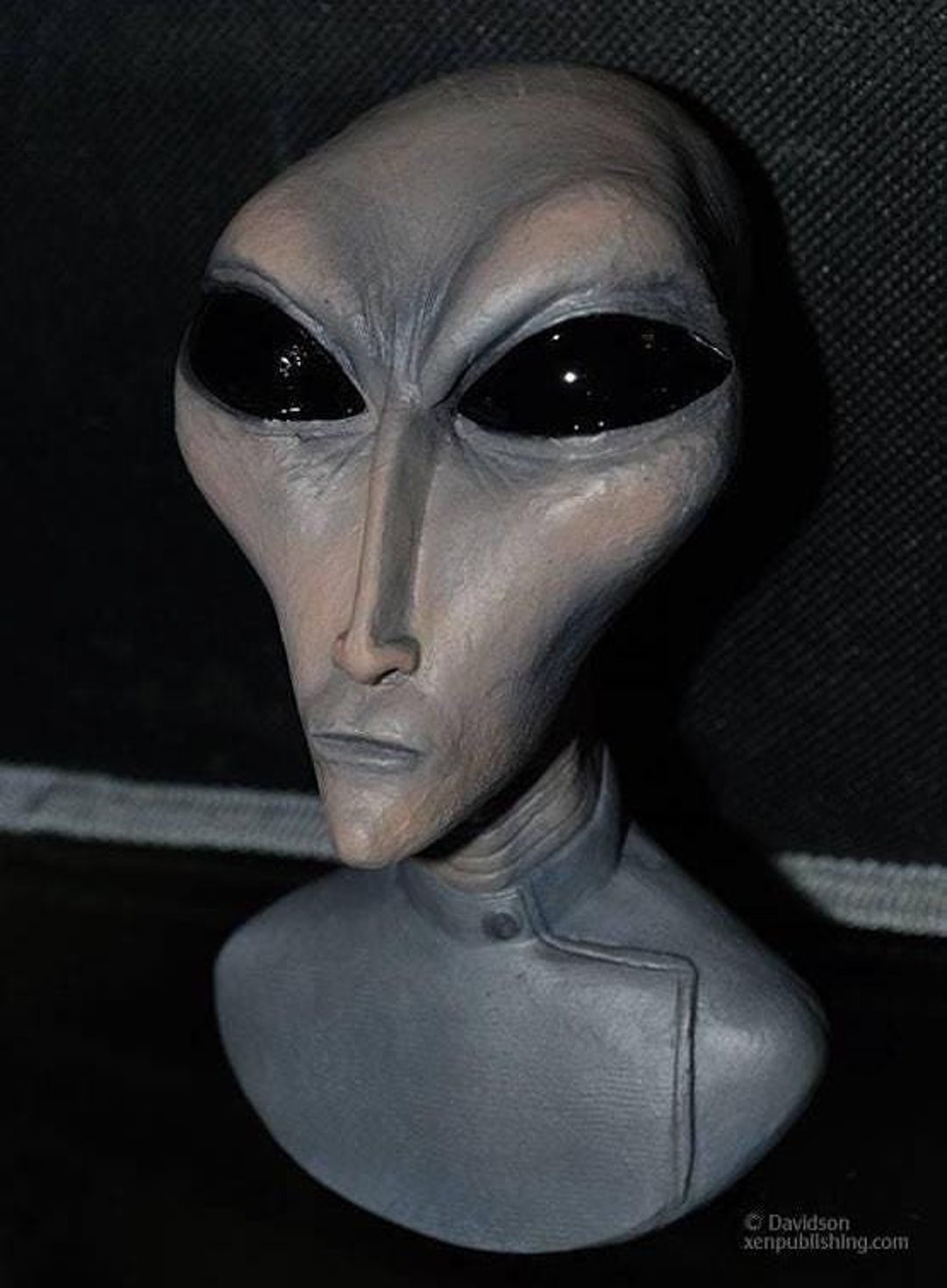 Grey Alien Sculpture Wall-hanging Head - Etsy